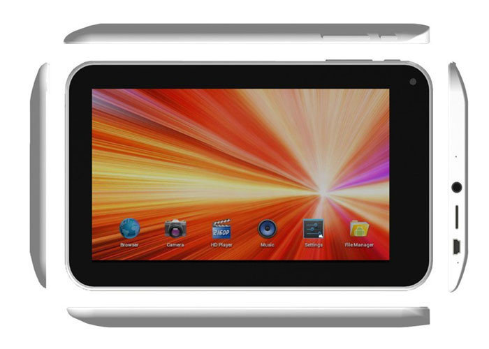 7inch Android 4.0 Allwinner A13 Cortex A8 5 Point Capacitive Google Android Touchpad Tablet PC M734