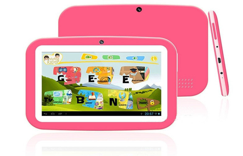 Children and Kids Wifi Tablets RK30281 Android 4.1 dual camera 7 inch tablet
