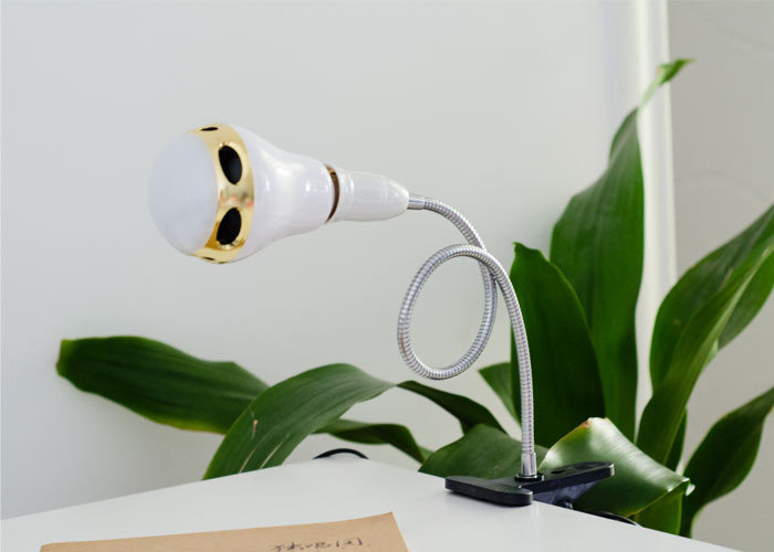 Loud Stereo Led Light Bluetooth Speaker With Bass For Mp3 Controlled Via Mobile APP