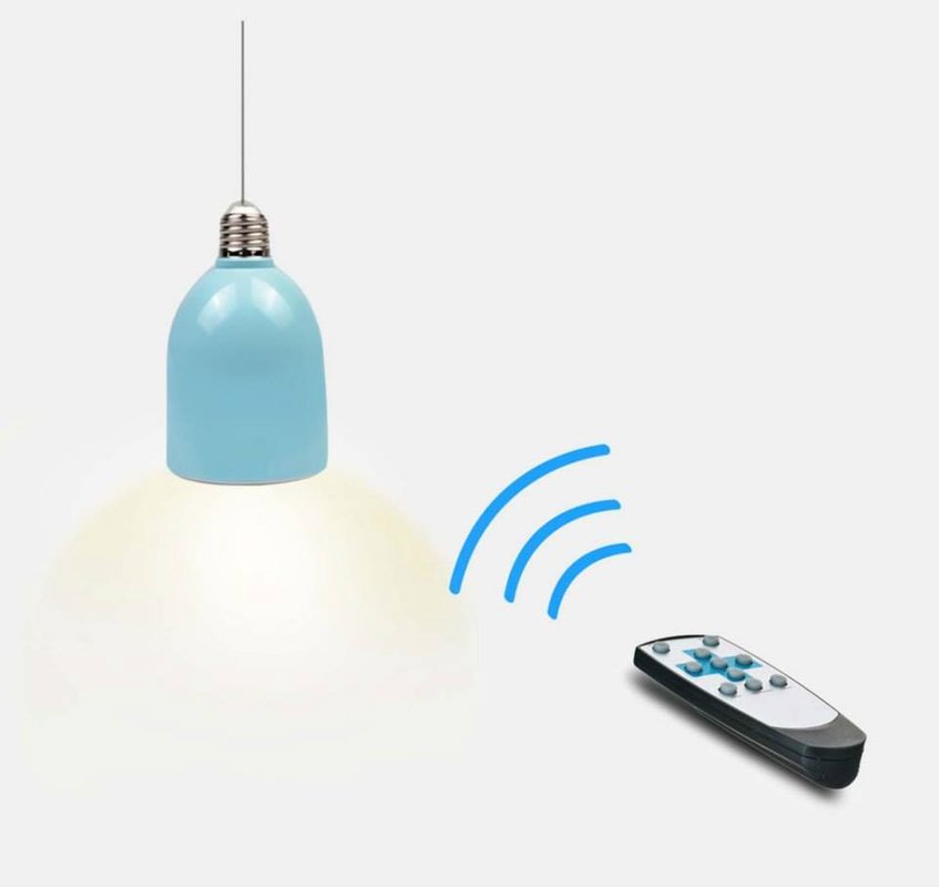 YB0032 Colorful bulb portable Mini LED light bluetooth speaker with remote control