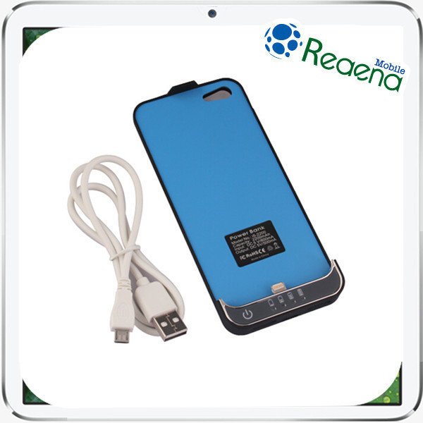 Fashion 2200mah Charger Case Power Bank  Mobile Phone Accessory  For  Iphone 5