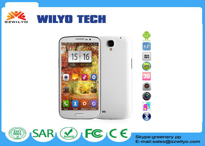 White 6.0 Inch Android phone 6.5 Inch Quad Core 16gb Android 4.2 3g Tablet U650