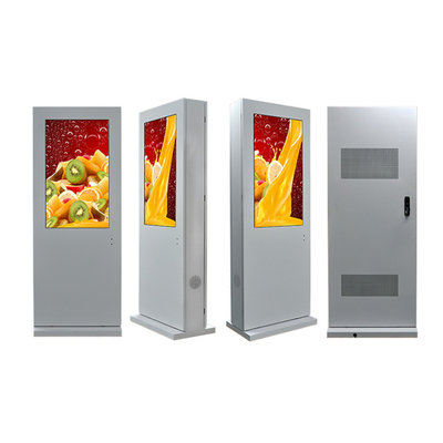 Dedi 옥외 IP65는 AR에 의하여 부드럽게 한 유리를 가진 98마리 인치 게시판 3000 니츠 옥외 LCD 디스플레이를 방수 처리합니다