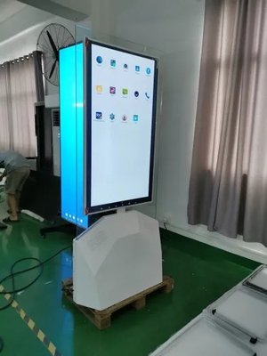 Pannello diritto del touch screen/OLED di Digital del pavimento autonomo ultra esile del contrassegno