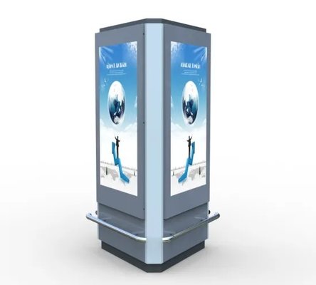 LCD/LED Backlit 옥외 디지털 방식으로 표시 널, 두 배 측 LCD 디스플레이 쇼 대 55&quot;