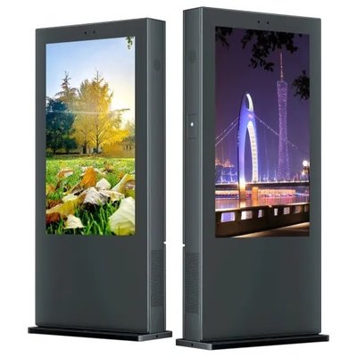 Windows 컴퓨터를 가진 최고 호리호리한 43inch 옥외 IP65 LCD 디지털 표시 장치, LCD 터치스크린 및 선택 안드로이드 선수