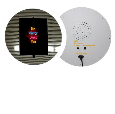 상점/결혼식을 위한 Lcd 디지털 방식으로 Signage LED 반지 빛 Selfie 잘 고정된 부스