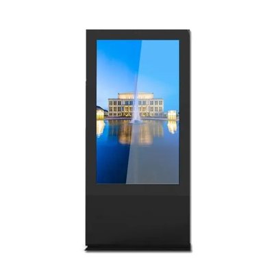 49 인치 옥외 LCD 디지털 방식으로 Signage 고해상 냉각 장치 AC 110-240V