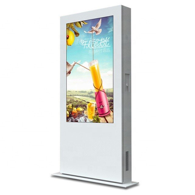 서 있는 옥외 LCD 디지털 방식으로 간판 4K 높은 광도 LCD 패널을 마루청을 까십시오