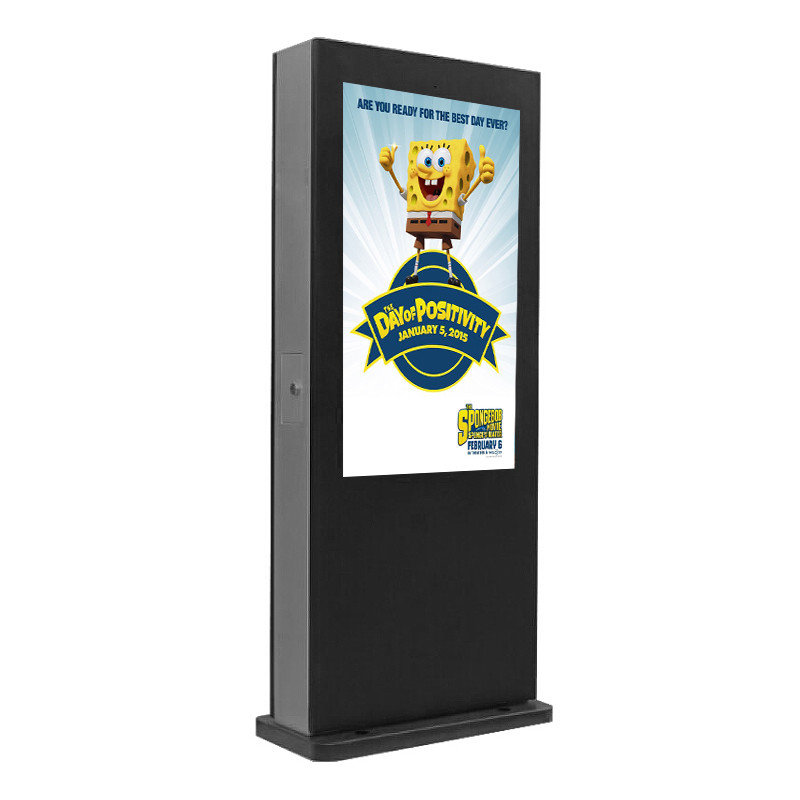 팬 냉각으로 광고하는 매우 얇은 옥외 LCD 디지털 방식으로 Signage HD 55 인치 150mm