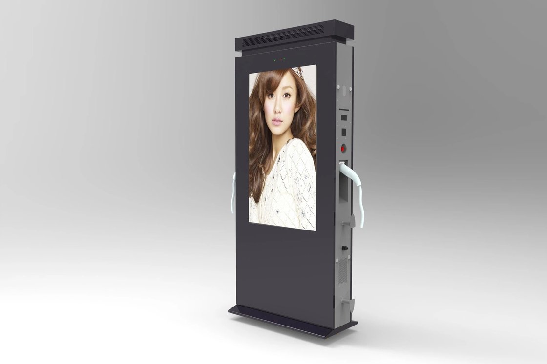 Dedi 43/55/65/86inch Outdoor Digital Car Power Charging Pile Digital Signage LCD Display
