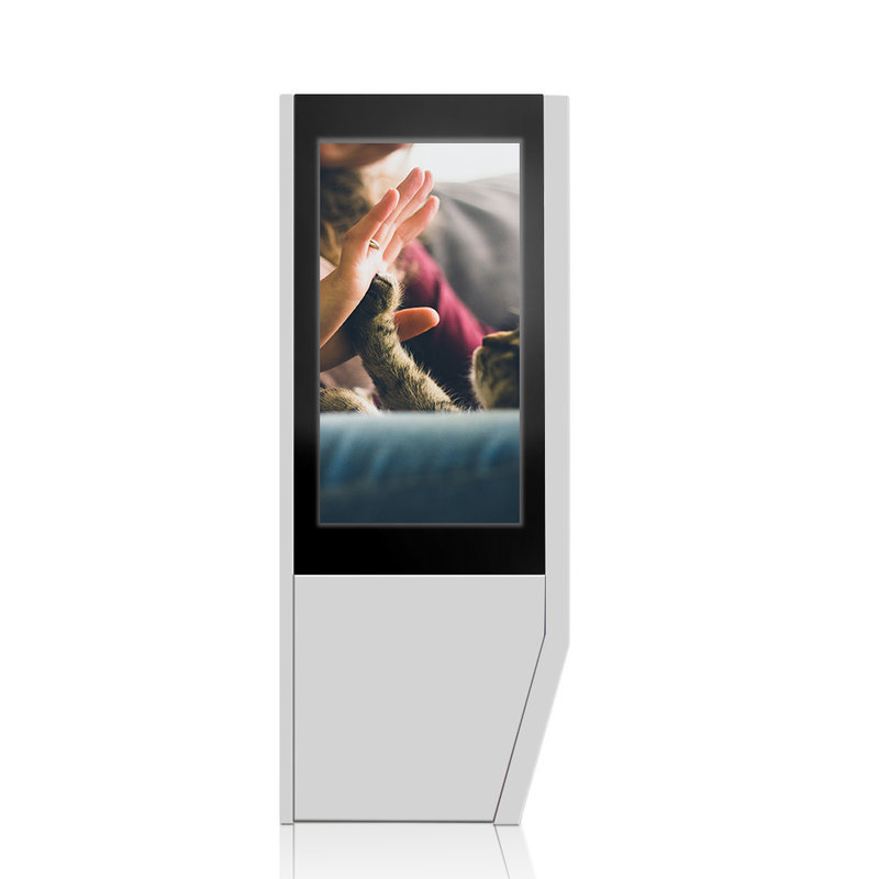 Windows 옥외 LCD 디지털 방식으로 Signage 해결책 IP65 43 인치 터치스크린 2500 Nit