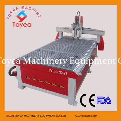Whole steel structure Pneumatic ATC wood cnc machine TYE-1530-2S