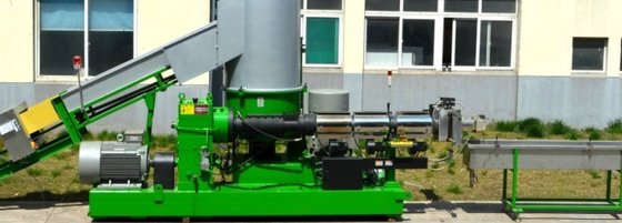 PP non woven fabric recycling granuletor machine with single screw extruder