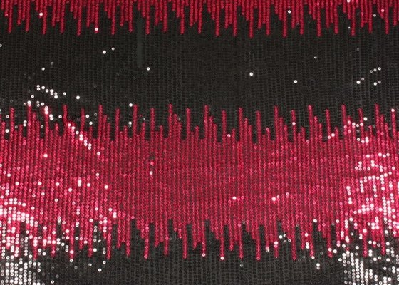 Shining Sequins Beaded Lace Fabric for Fashionable Dress CY-XP0014