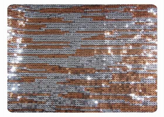 Fashion Sequins Bead Lace Fabric with Nylon + Polyester Material CY-XP0005