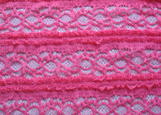Crocheted Stretch Lace Fabric