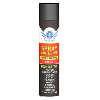 Industrial Cleaning Supply , Fabric Spray Glue With Strong Adhesive Force
