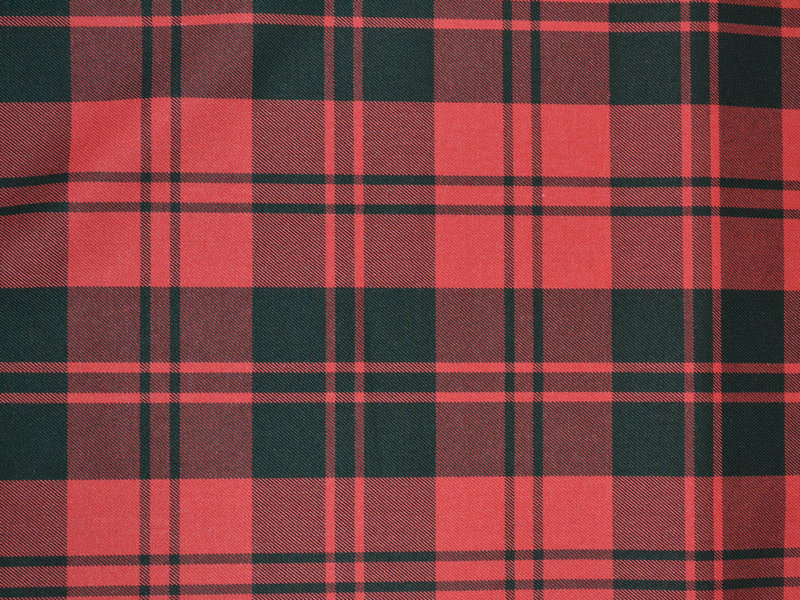 80% Polyester 20% Rayon Polyester Rayon Blend Fabric with Red strip t2001