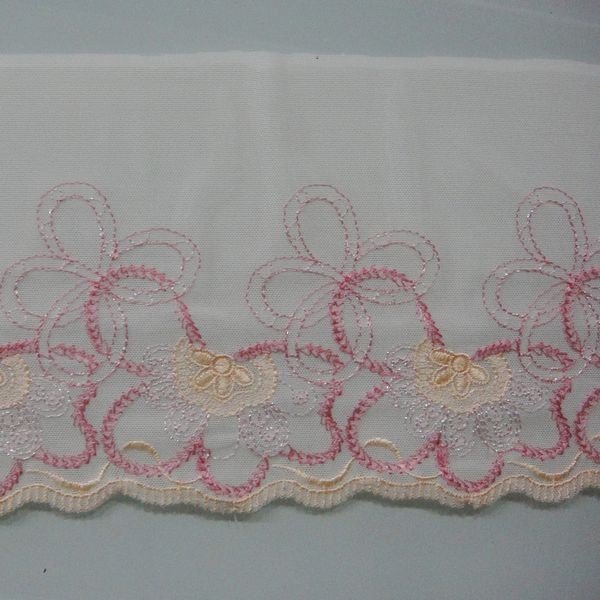 Fashion Embroidery Swiss Voile Lace Fabric