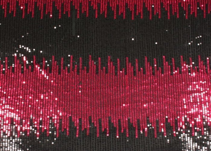 Shining Sequins Beaded Lace Fabric for Fashionable Dress CY-XP0014