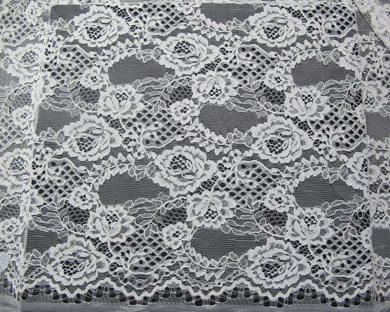  Corded Lace Fabric For Wedding Dress 