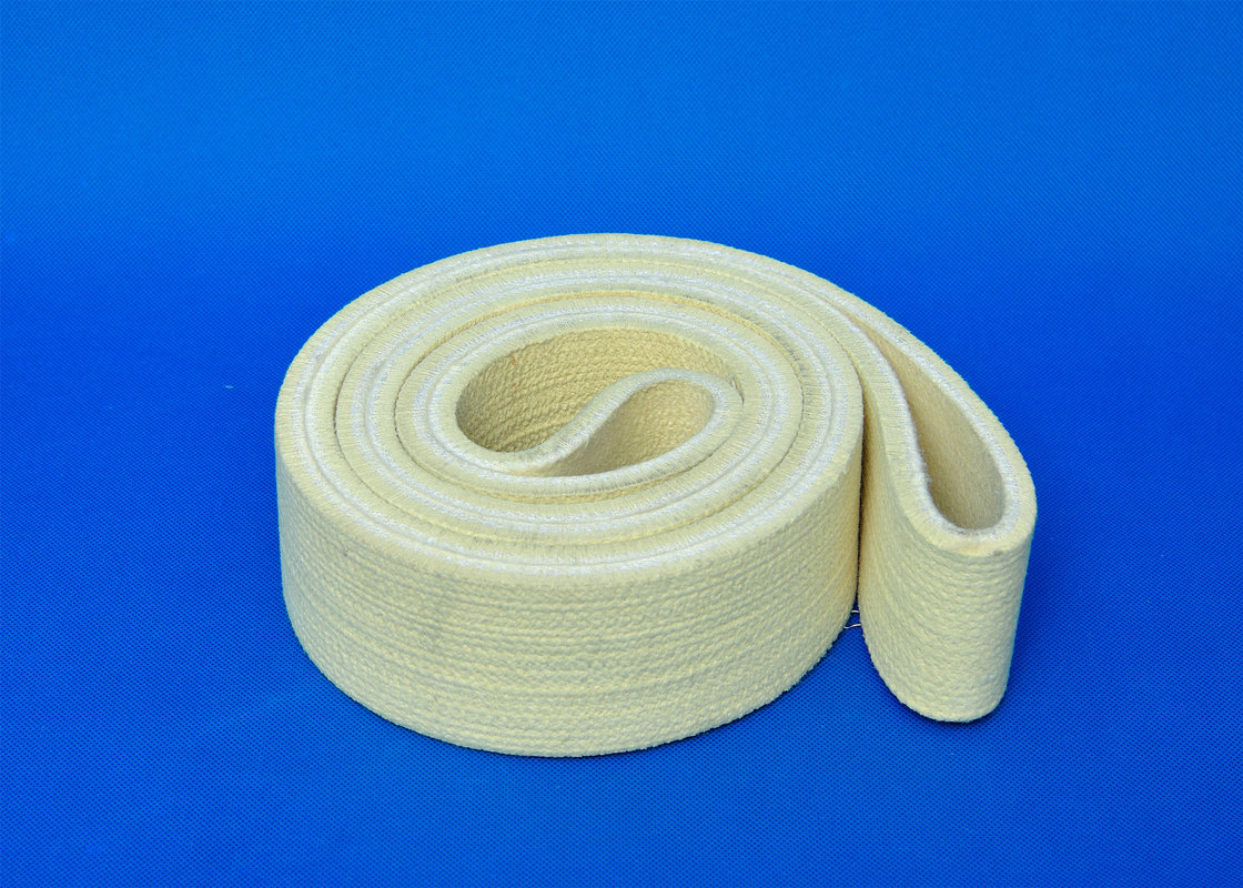 Needle Punched Kevlar Felt Fabric Aramid Conveyor Belt with 10mm Thickness