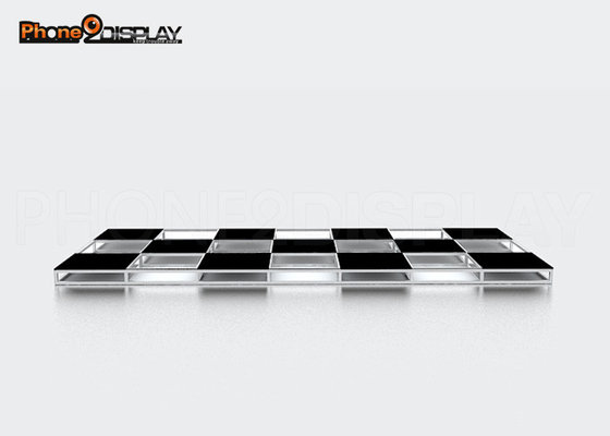 Aluminum Frame Trade Show Booth Flooring Custom Portable Glass Dance Floor