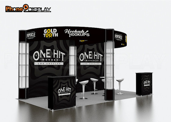 3*6 M Portable Custom Made Trade Show Booth Knockout Displays Modular Trade Show Booth