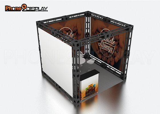 cabine de salon commercial de la botte 10x10/cabine portative d'exposition installation facile