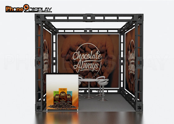 cabine de salon commercial de la botte 10x10/cabine portative d'exposition installation facile