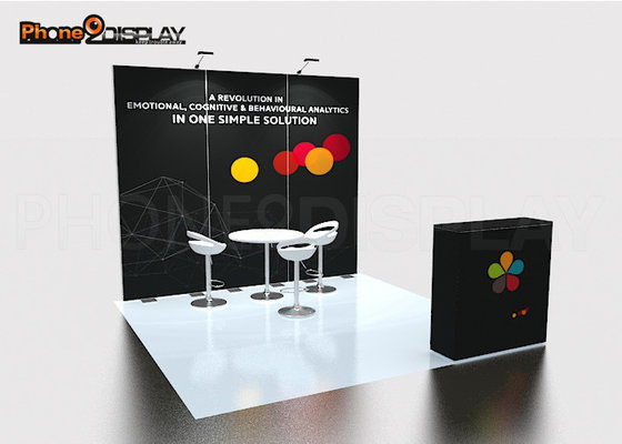 Conception portative 3x3m, supports réutilisables modulaires de cabine d'exposition d'exposition