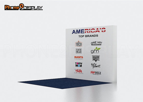 10x10 Trade Show Booth Design , Aluminum Portable Lightweight Trade Show Booth