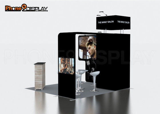 Support en aluminium portatif fait sur commande 3X6M de cabine d'affichage de salon commercial