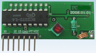 China Wireless RF Receiver Module HR-RXA6 supplier