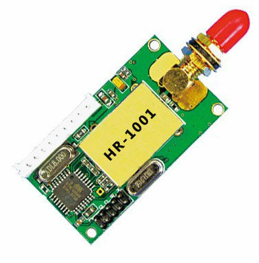 China HR-1001 RF module transceiver module with 300m range and UHF frequency supplier