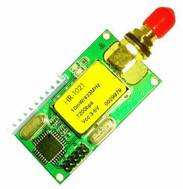 China Wireless Rf Module With 50mW Output Power, UHF Wireless Rf Transceiver Module HR-1021 supplier
