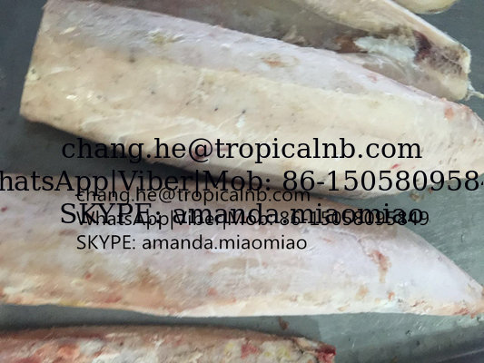 Frozen albacore tuna loins