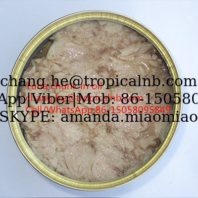 170g Canned white meat tuna in oil