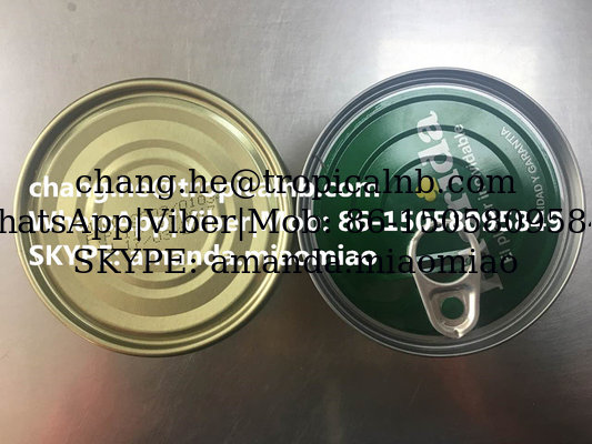 Canned mackerel loins in soybean oil