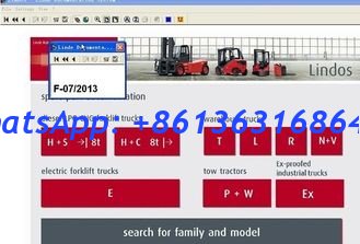 Microsoft Support Forklift Diagnostic Tools For Linde , Parts Catalog EPC