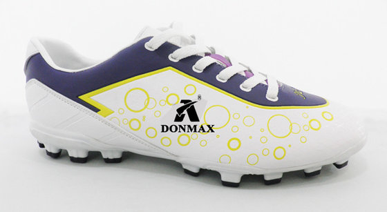 Breathable Durable Outdoor Soccer Cleats Orange For Men Women Children