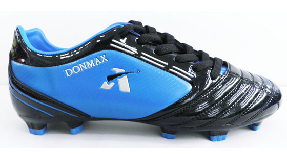 Blue / Black Outdoor Soccer Cleats Soccer Shoes For Boys / Girls