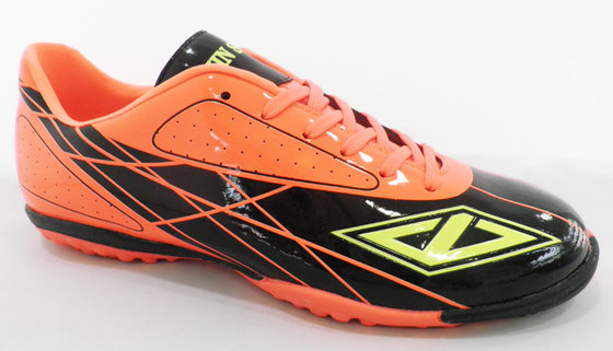 Breathable Messi Soccer Shoes PVC Uppe Rubber Stud Outsole For Men