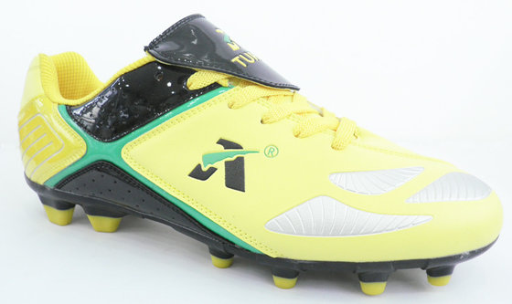 Breathable Mens Indoor Soccer Cleats , Soccer Turf Shoes Rubber Sole
