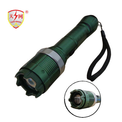 Easily Concealable Aluminum Police Flashlight Taser