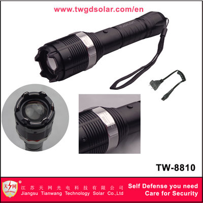 Metal Self Defense Police Shocker with Flashlight (TW-8810)