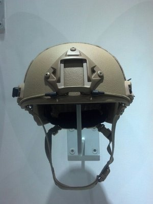 NIJ IIIA 9mm Kevlar  Black Fast Bulletproof Helmet with Test report