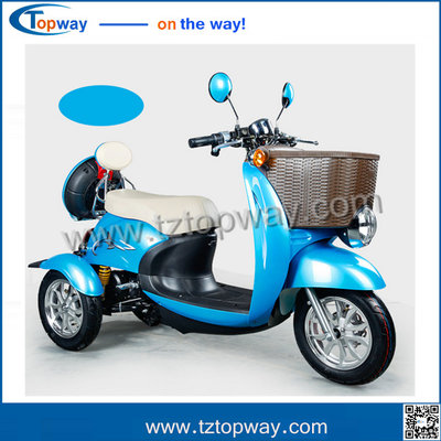 elder disable passenger drive electric mobility tricycle with driving speed 25km/h