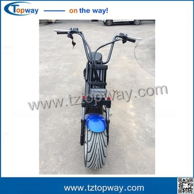 Big wheel electric bicycle halley scooter driving 45km/h speed
